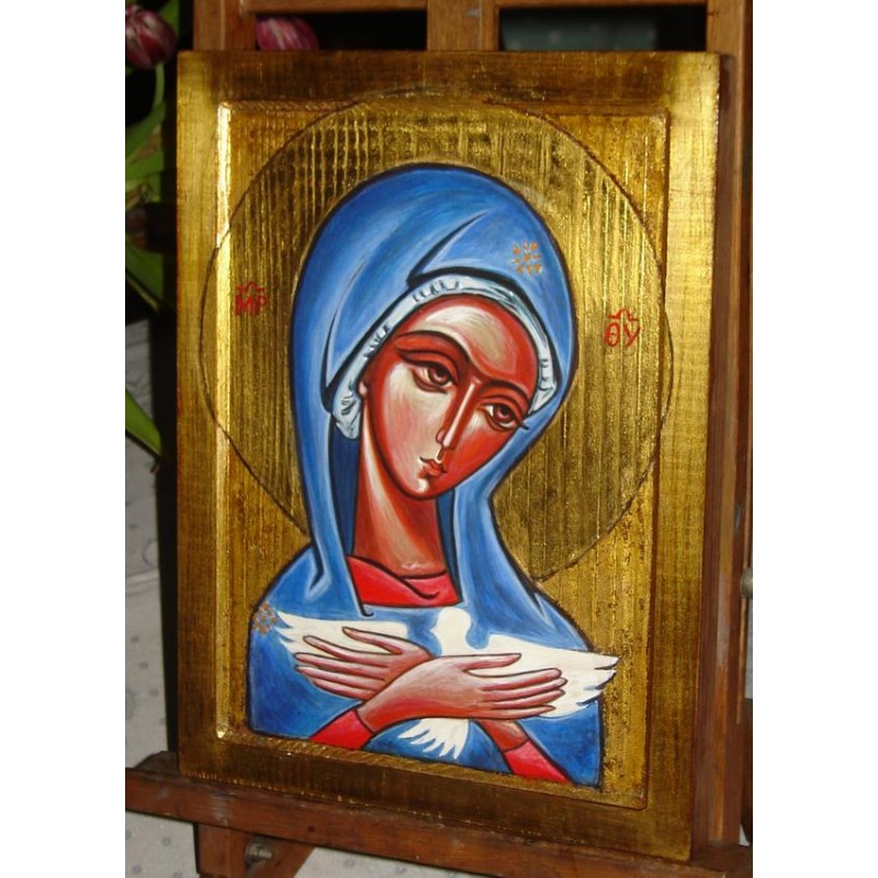 PNEUMATOFORA Matka Boża Niosąca Ducha Świętego Ikona